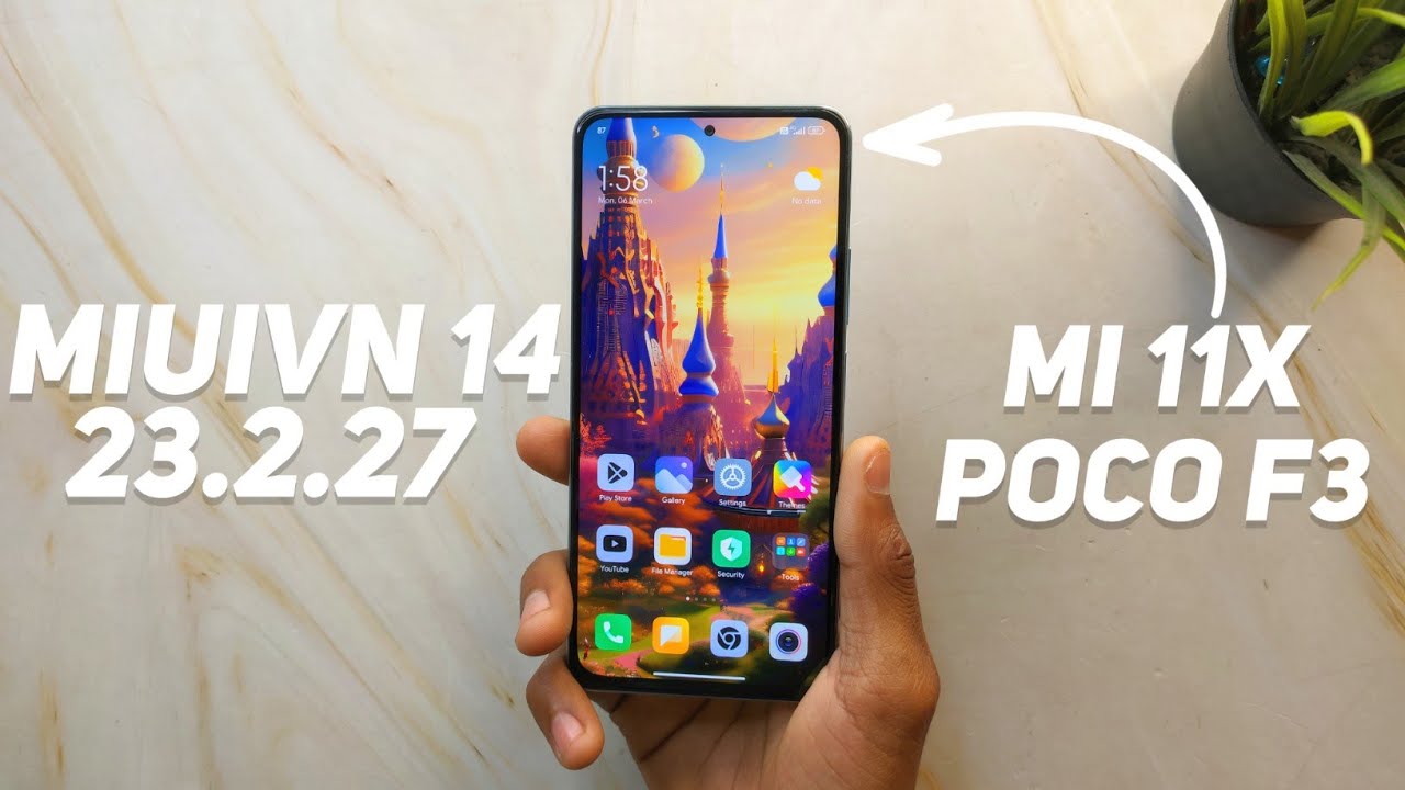 MIUIVN 14 For Mi 11X & POCO F3 - Stable 90Fps GAMING 🔥 - YouTube