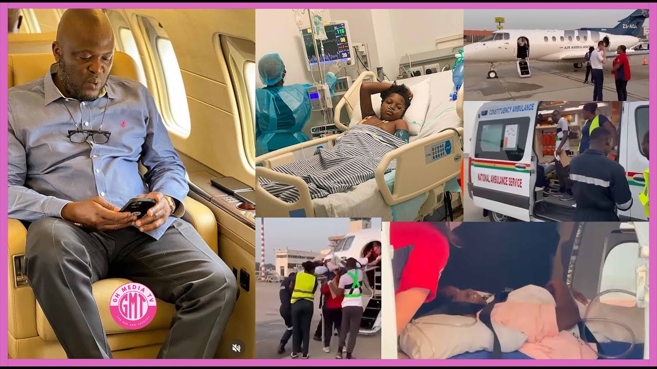 Ibrahim Mahama flies10-year-old Leukemia patient Lisa Laryea to South ...