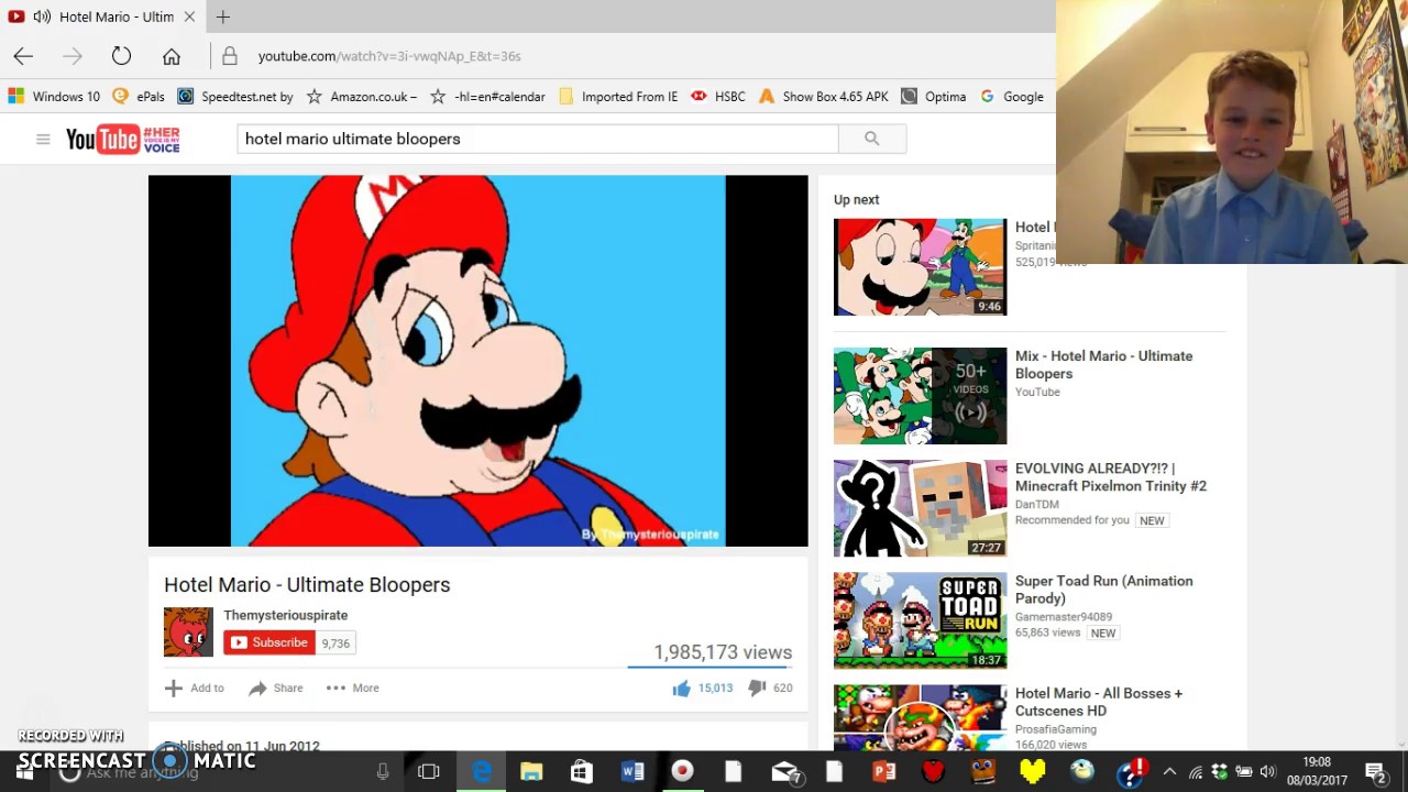 ALL TOASTERS TOAST TOAST | Reacting To Hotel Mario Ultimate Bloopers ...