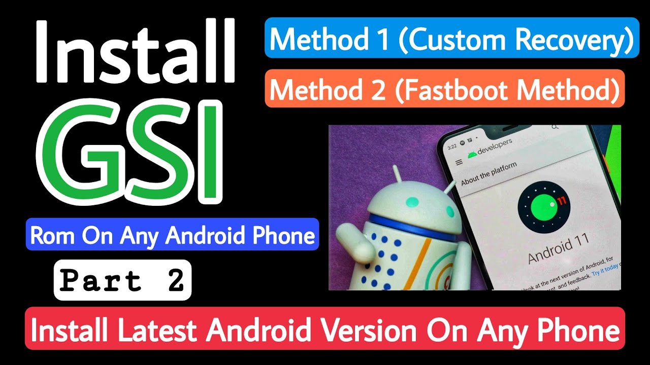 How to Install GSI ROM on Any Android Devices | GSI Rom kaise Install ...