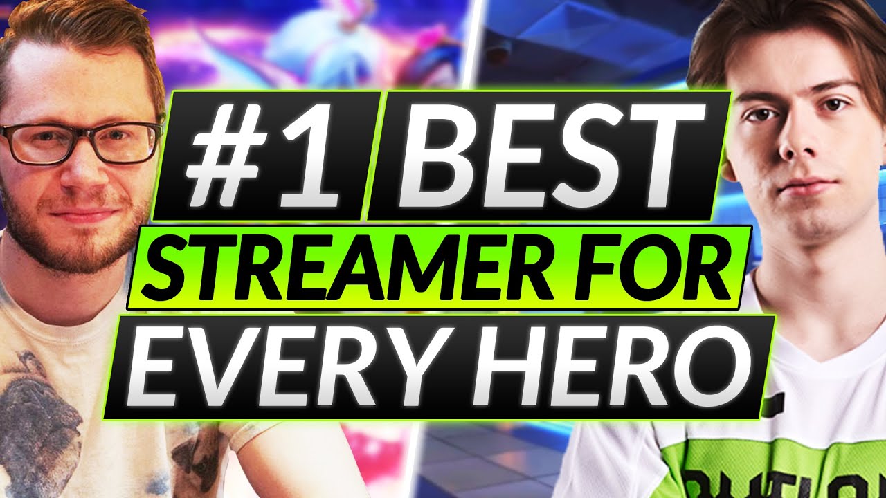BEST PRO STREAMER for EVERY HERO in Overwatch - ALL ROLES - DPS/Tank ...