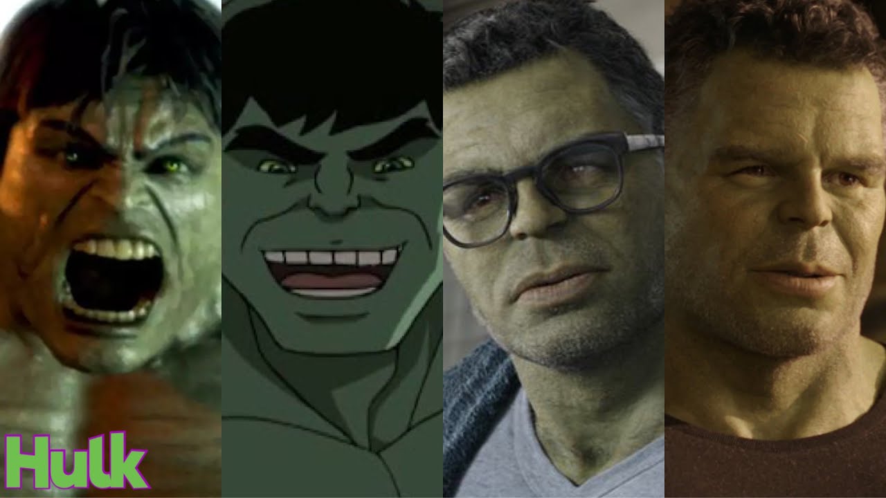 Hulk (Avengers) | Evolution In Movies & TV (2008 - 2022) UPDATE: She ...