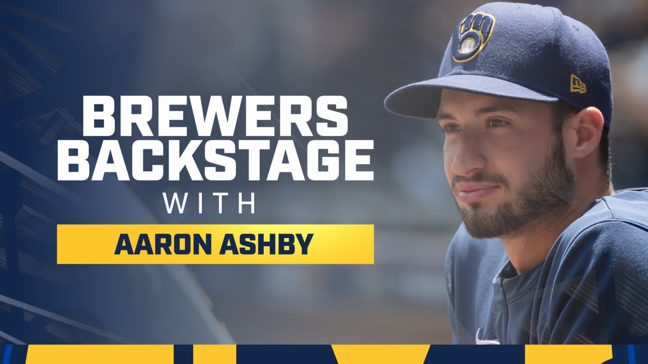 Brewers Backstage: Aaron Ashby | The rookie talks his contract ...