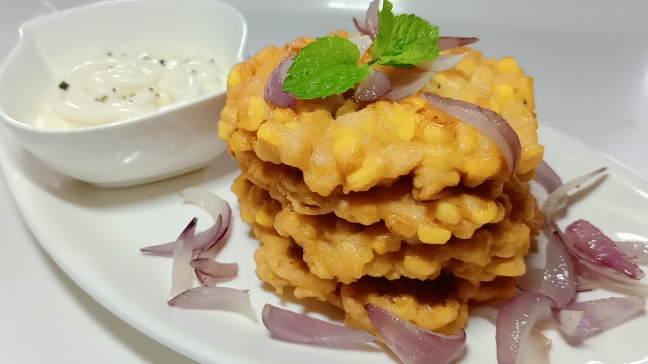 Corn patties| Easy Homemade Recipe - YouTube