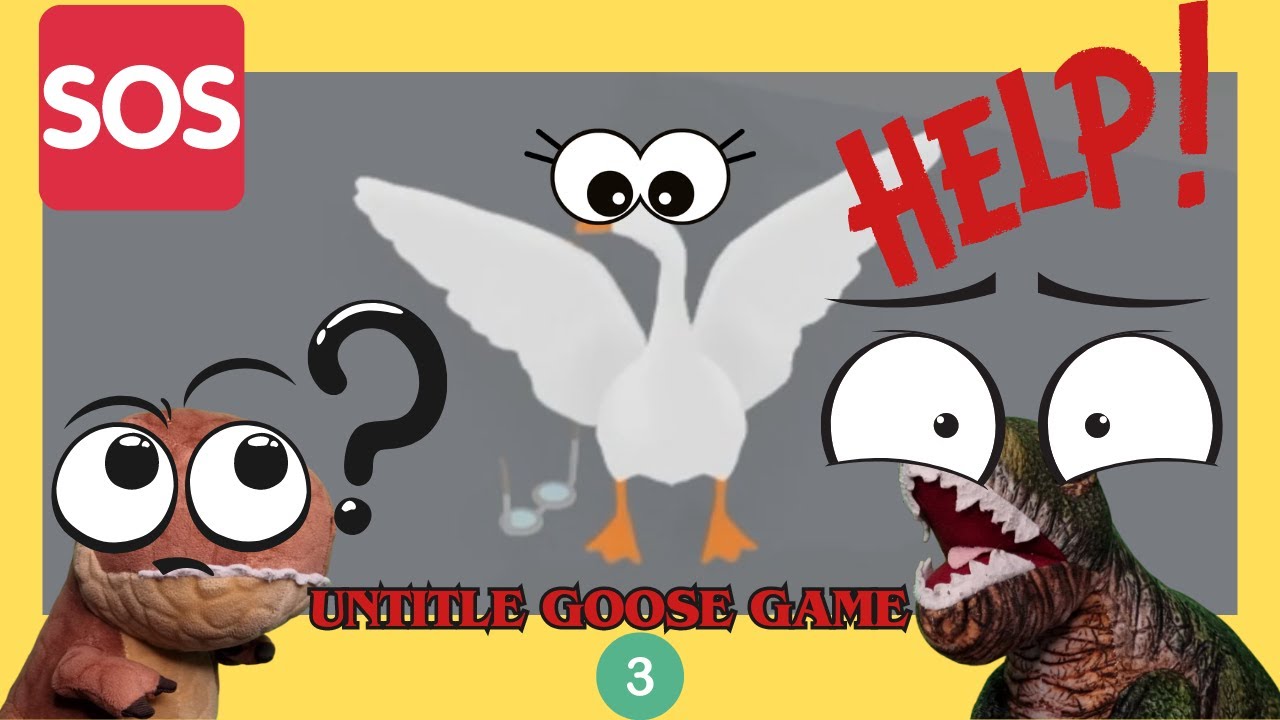 Ayuda¡! estamos atorados en el juego del ganzo, Untitled Goose game ...