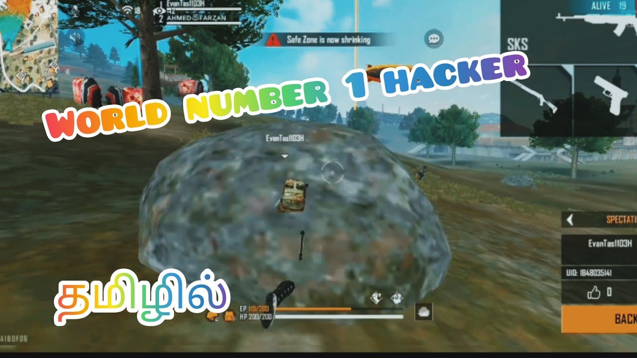 world number 1 hacker #freefirehacker#freefirehackervideo - YouTube