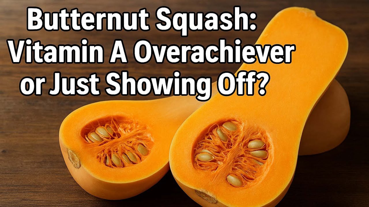 Butternut Squash: Vitamin A Overachiever or Just Showing Off? - YouTube
