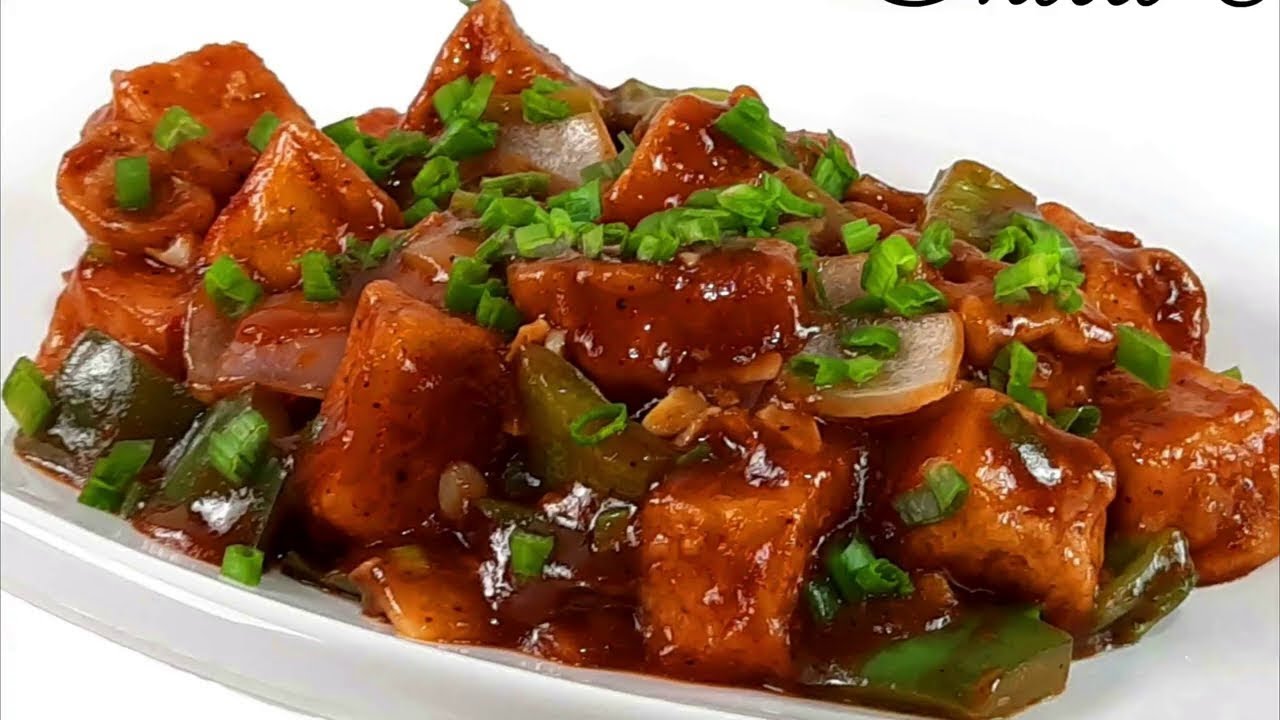 Paneer Chilli Recipe | Paneer Chilli Dry | Paneer Chilli Kaise Banta ...
