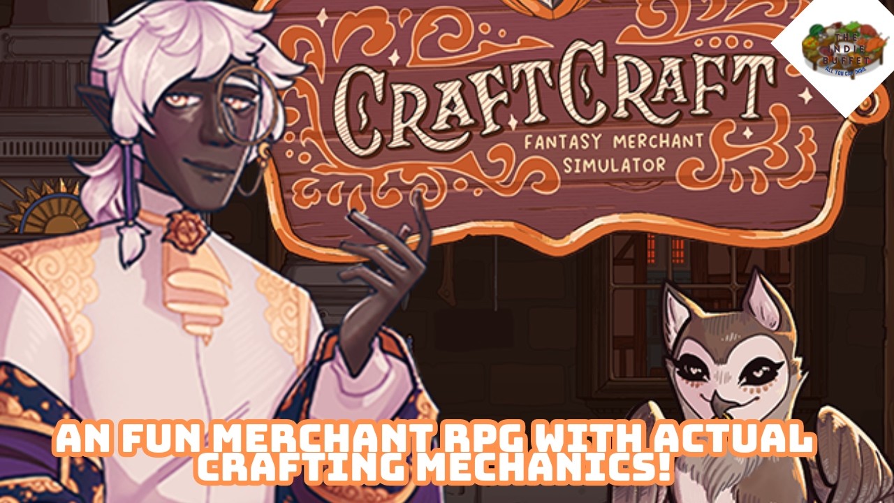An Fun Merchant RPG with ACTUAL CRAFTING MECHANICS! | CraftCraft ...