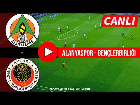 ALANYASPOR - GENÇLERBİRLİĞİ MAÇI CANLI İZLE | eFootball 21 Türkçe Oyun