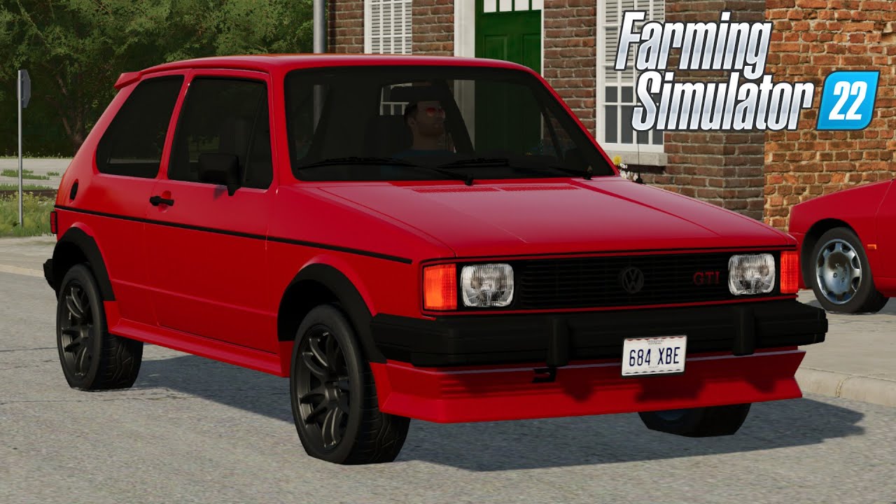 FS22 - 1984 Volkswagen Golf/Rabbit GTI - NEW CAR Mod for Farming ...