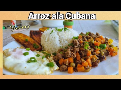 Easy to cook Arroz ala Cubana Recipe | Pinoy style arroz ala cubana ...