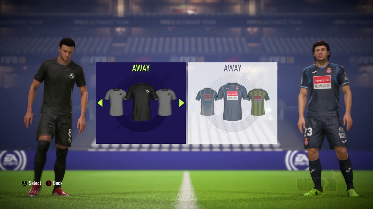 FIFA 18 - All Serie B Kits & Ratings - YouTube