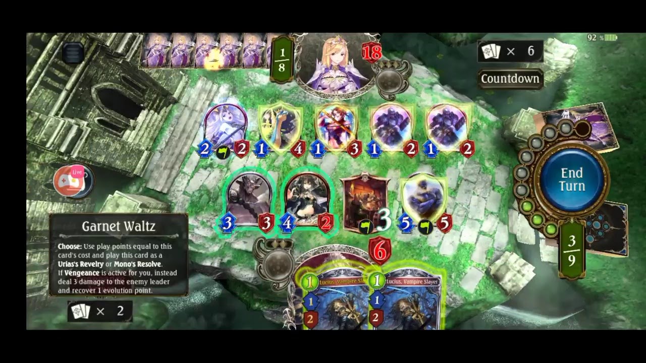 Shadowverse rank game - My deck and how it fares in rank game - YouTube