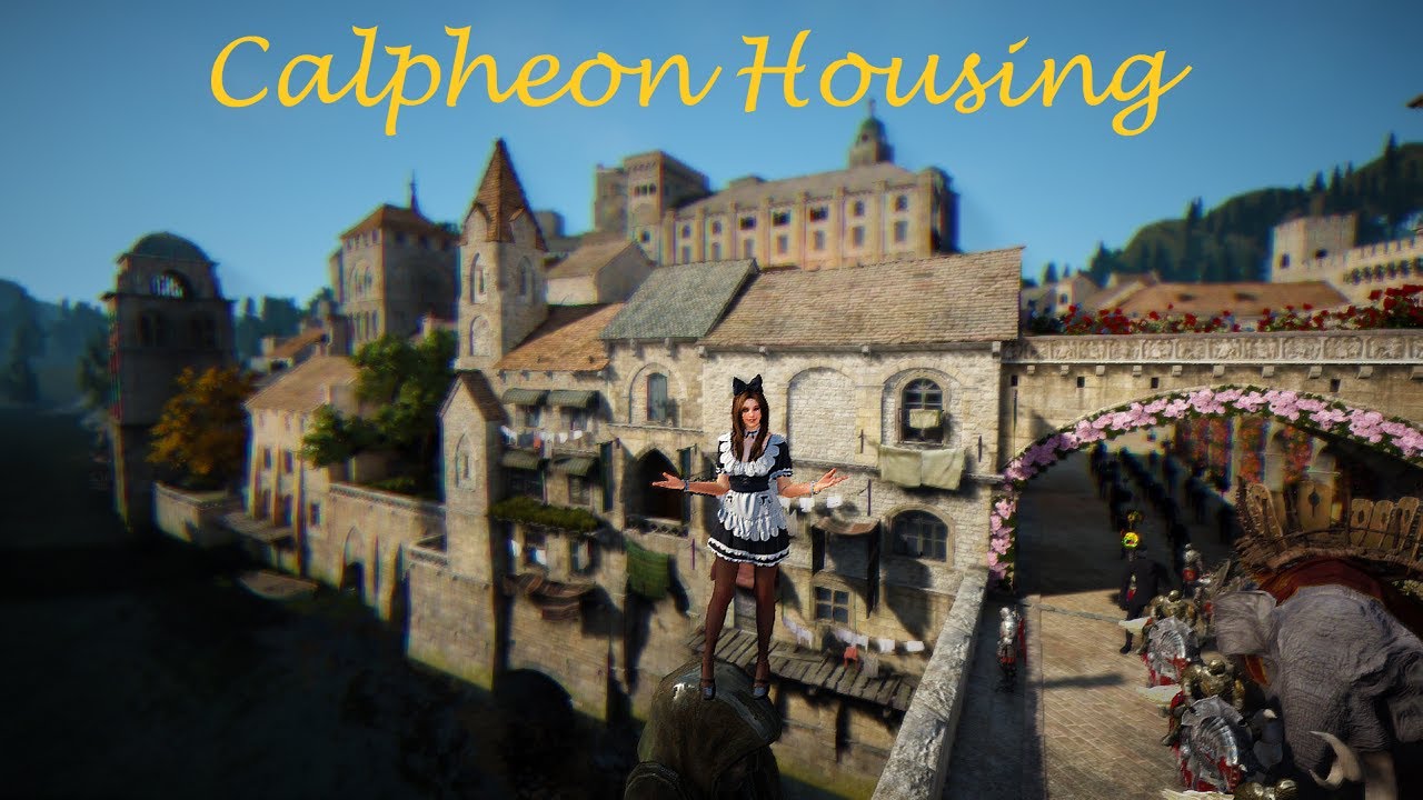 Calpheon Housing Summer Update Black Desert Online - YouTube