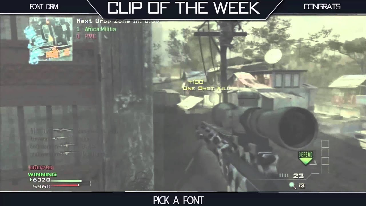 Player Clip Of The Week #2 By Font Livid! - YouTube