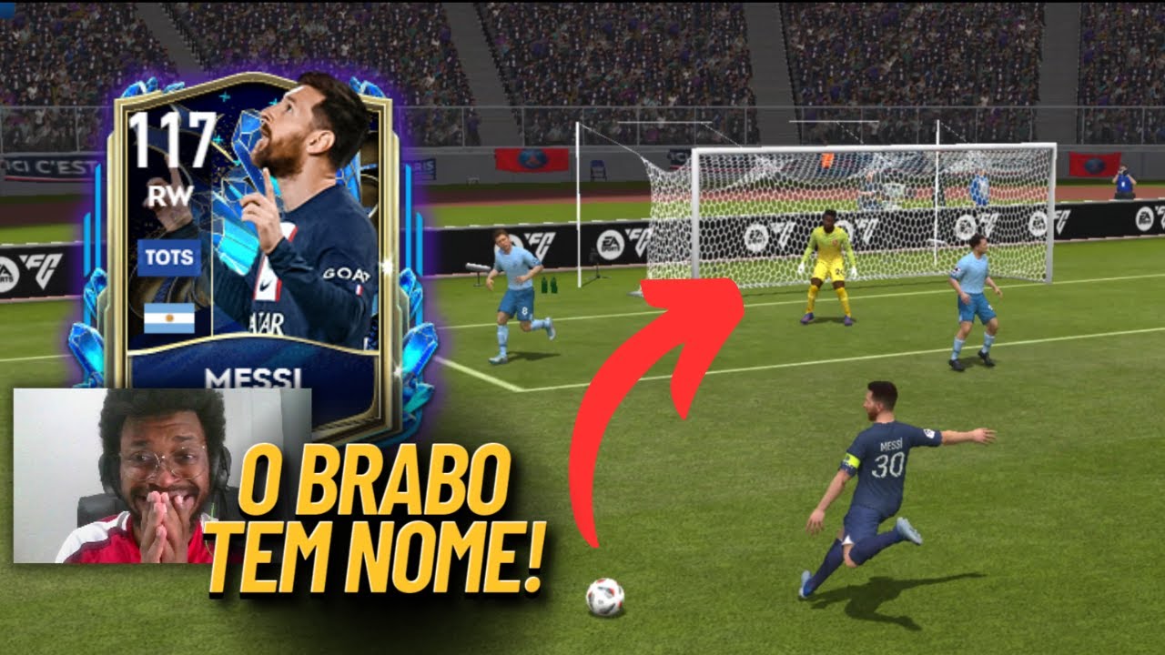 MONSTRO!🐏😨FÔLEGO NO TALO E MUITA JOGADA BUDAGA! MESSI TOTS GER 112 É ...