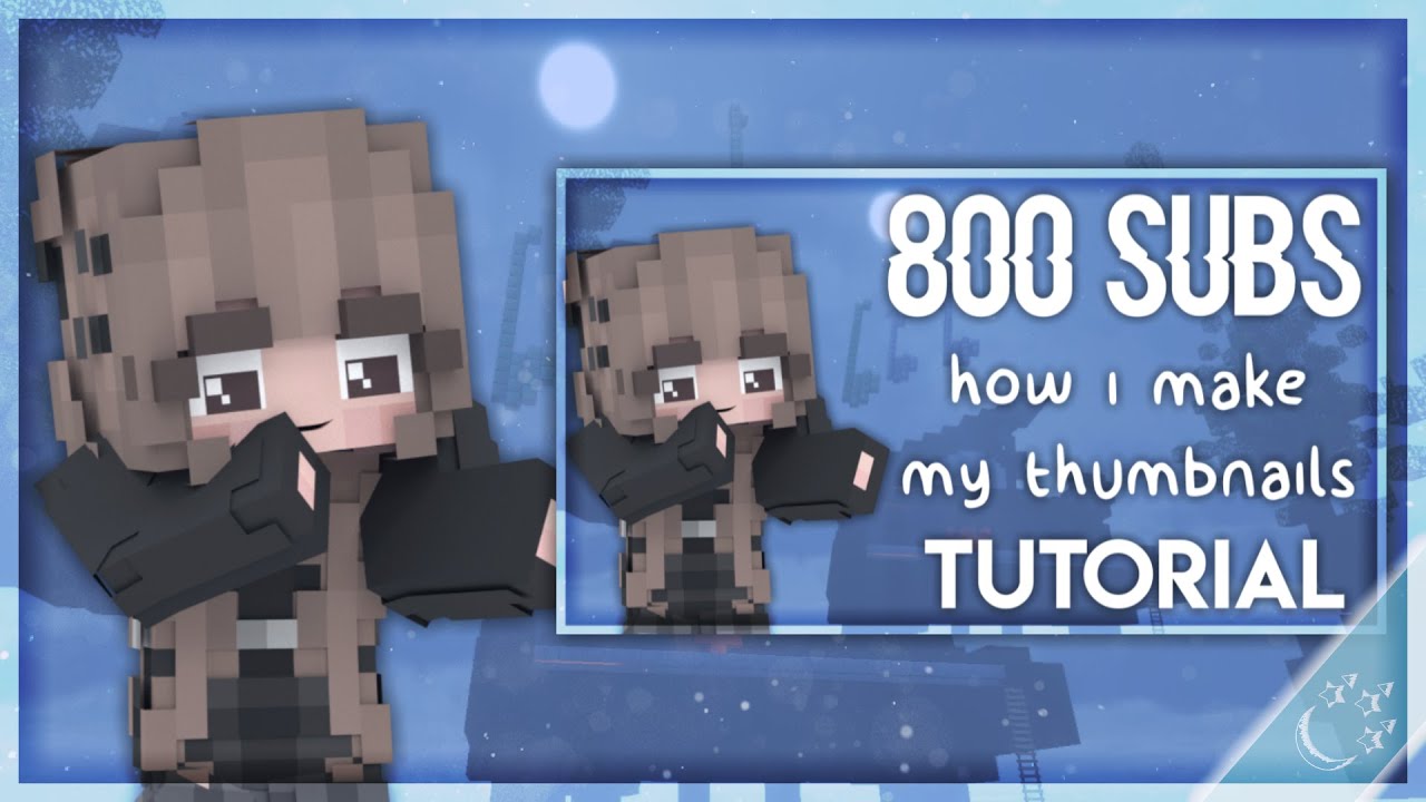 how i make my thumbnails | 800 sub special - YouTube