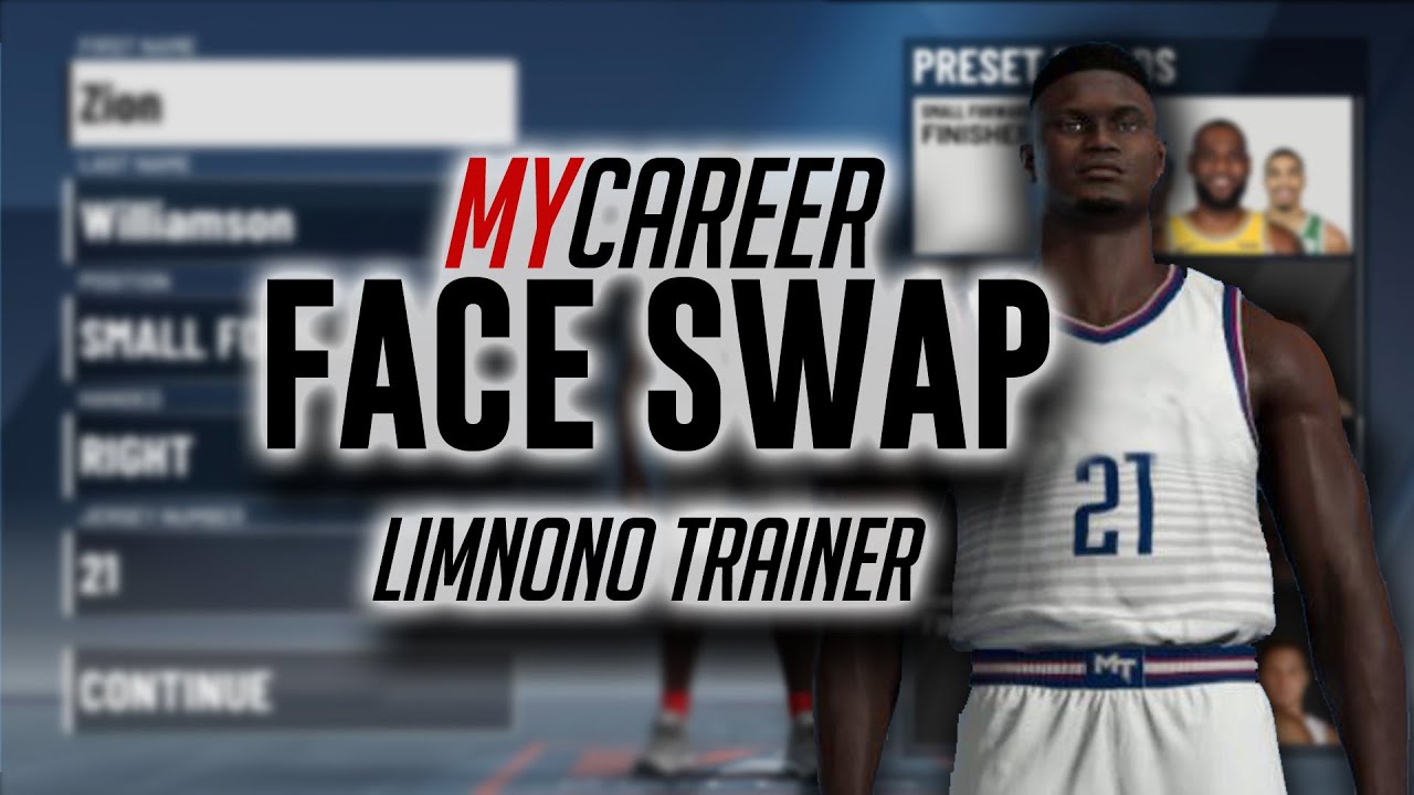 NBA 2K0 PC - Real Face Scans in MyCareer - Limnono Trainer Method ...
