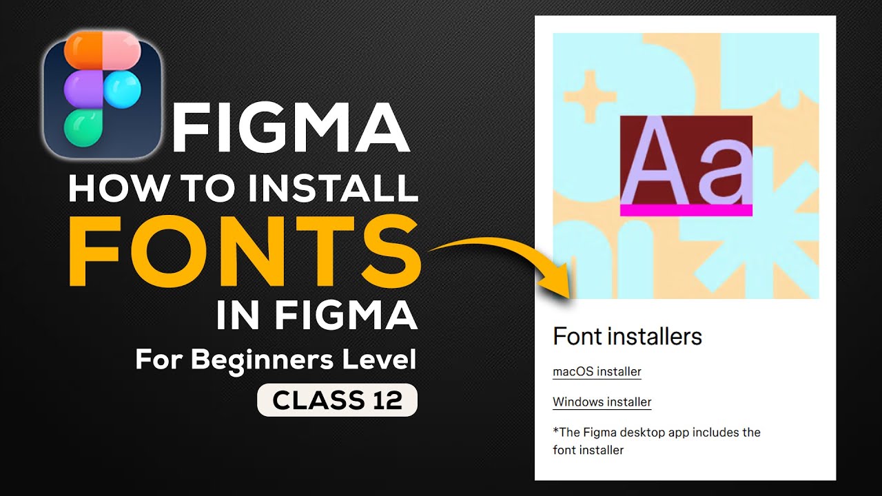 How to Install Fonts in Figma | Easy Step-by-Step Guide (2025) Class 12 ...