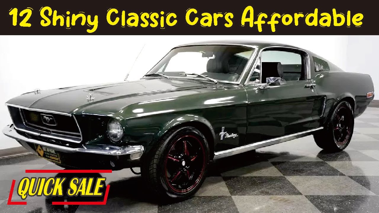 12 Legendary Classic Cars for Sale by Owners: Must-See Iconic Finds ...
