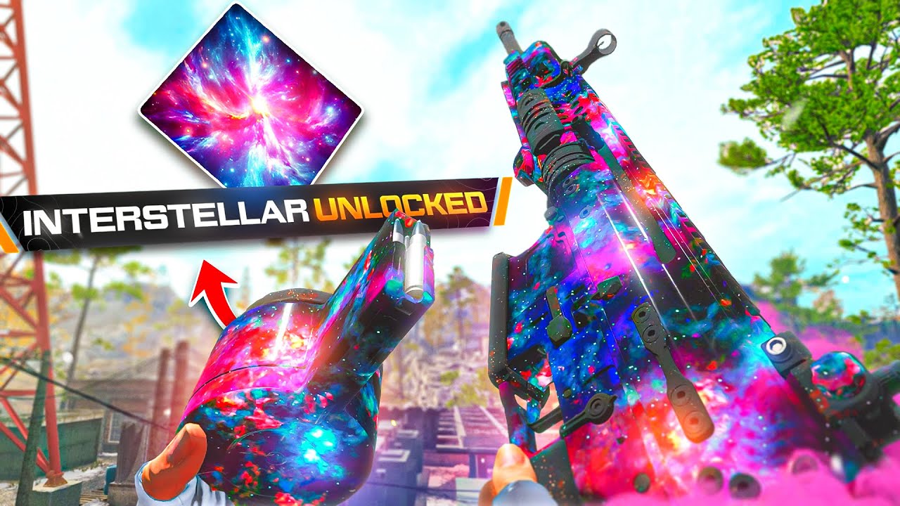 I UNLOCKED the NEW *INTERSTELLAR CAMO* in MODERN WARFARE 3...😍 - YouTube