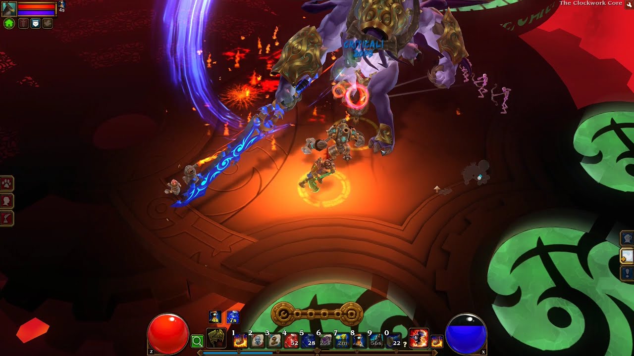 Torchlight II - The Heart of the World Quest - Netherlord - Boss Fight ...