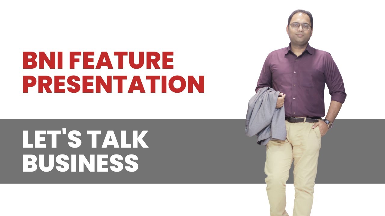 BNI Feature Presentation Satish Tiwari - YouTube