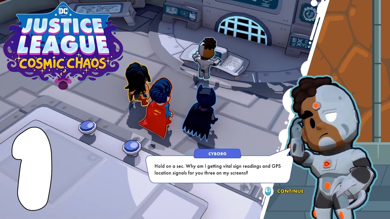 DC's Justice League: Cosmic Chaos Walkthrough - Chapter 1 (PC) - YouTube