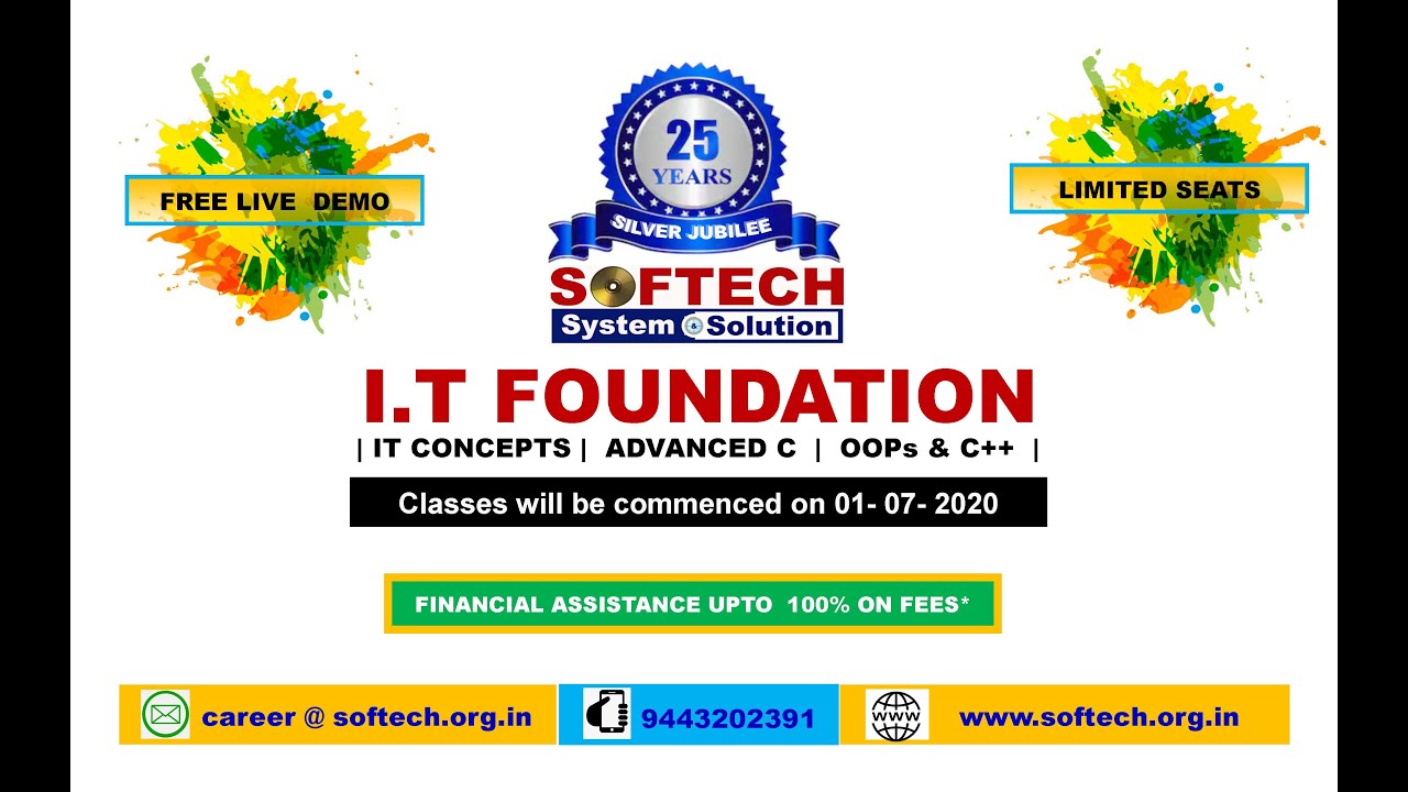 Software Developer Training July 2020 Pythontraining C C Computerbasics Youtube