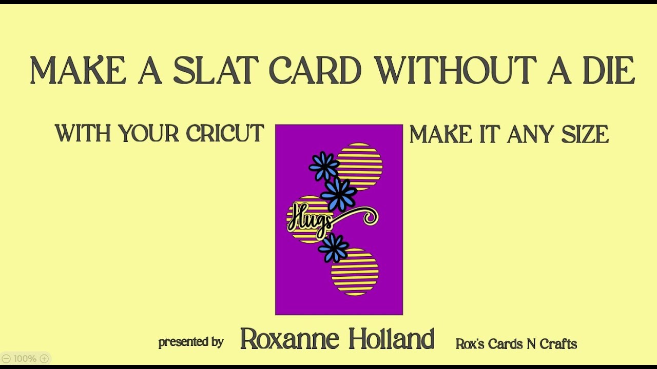 #49-SLATTED SHAPE CARD- USING DESIGN SPACE AND YOUR CRICUT - YouTube