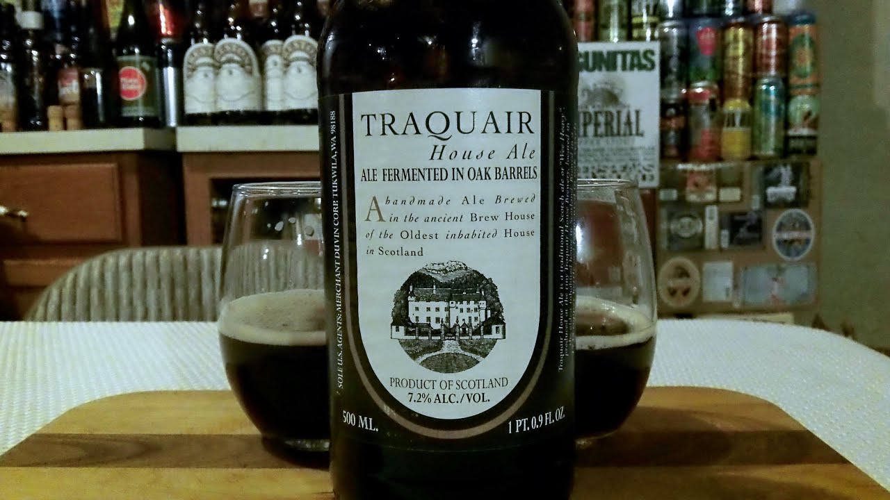 Traquair House Ale (7.2% ABV)DJs BrewTube Beer Review #935 - YouTube