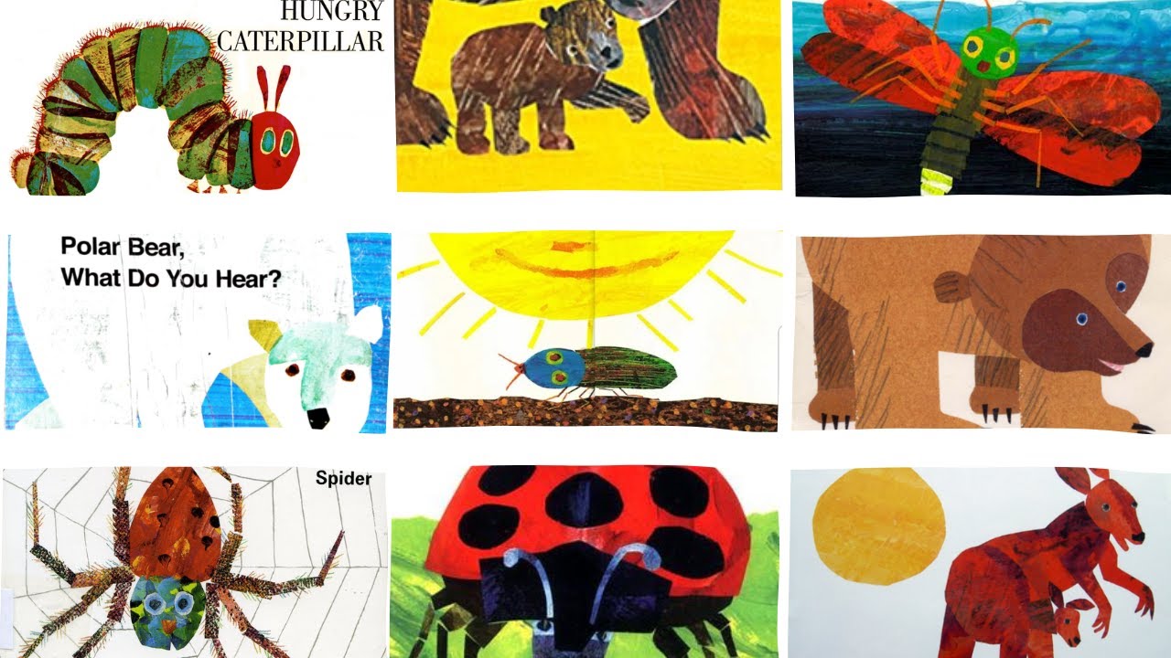 9 BEST Eric Carle Books Animated: The Very Hungry Caterpillar, Baby ...
