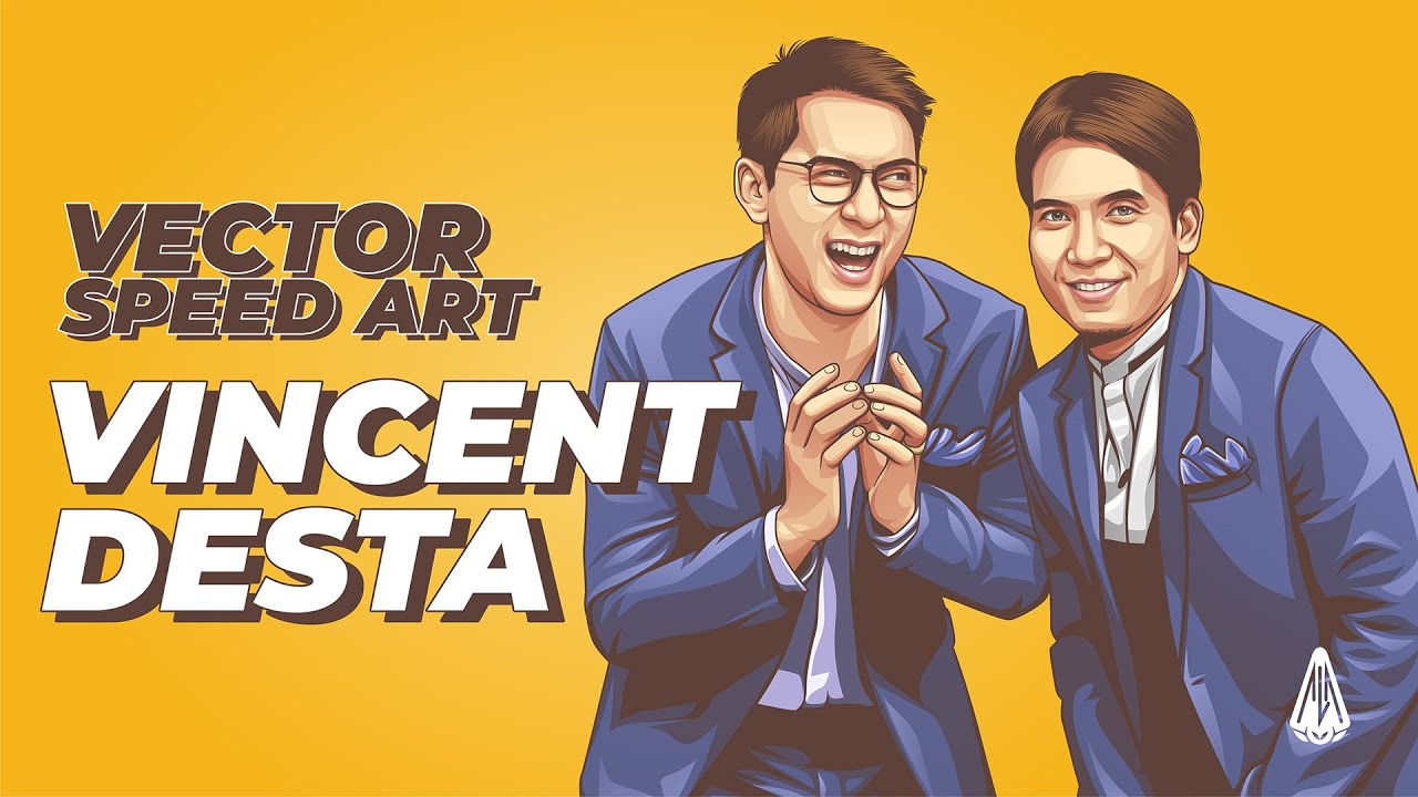 VINCENT DESTA VECTOR SPEED ART | CORELDRAW - YouTube