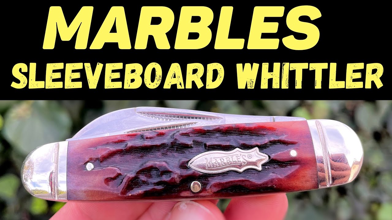 Marbles Sleeveboard Whittler pocket knife - YouTube
