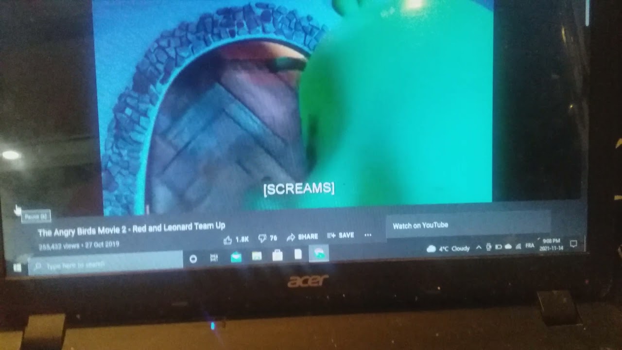 angry birds movie 2 (leonard hello oh) red scream scene - YouTube