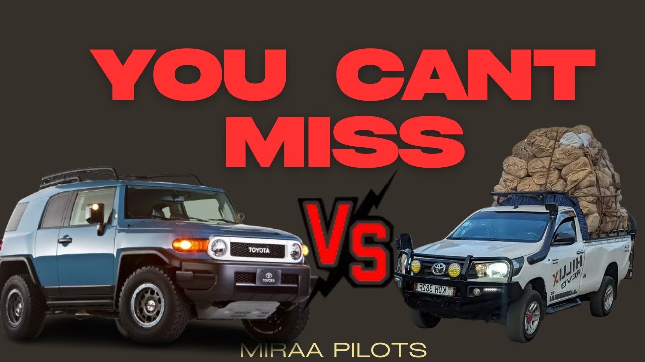 FJ CRUISER VS @miraapilotsKE 2.4 GD6 HILUX🔥🔥🍀🌿 - YouTube