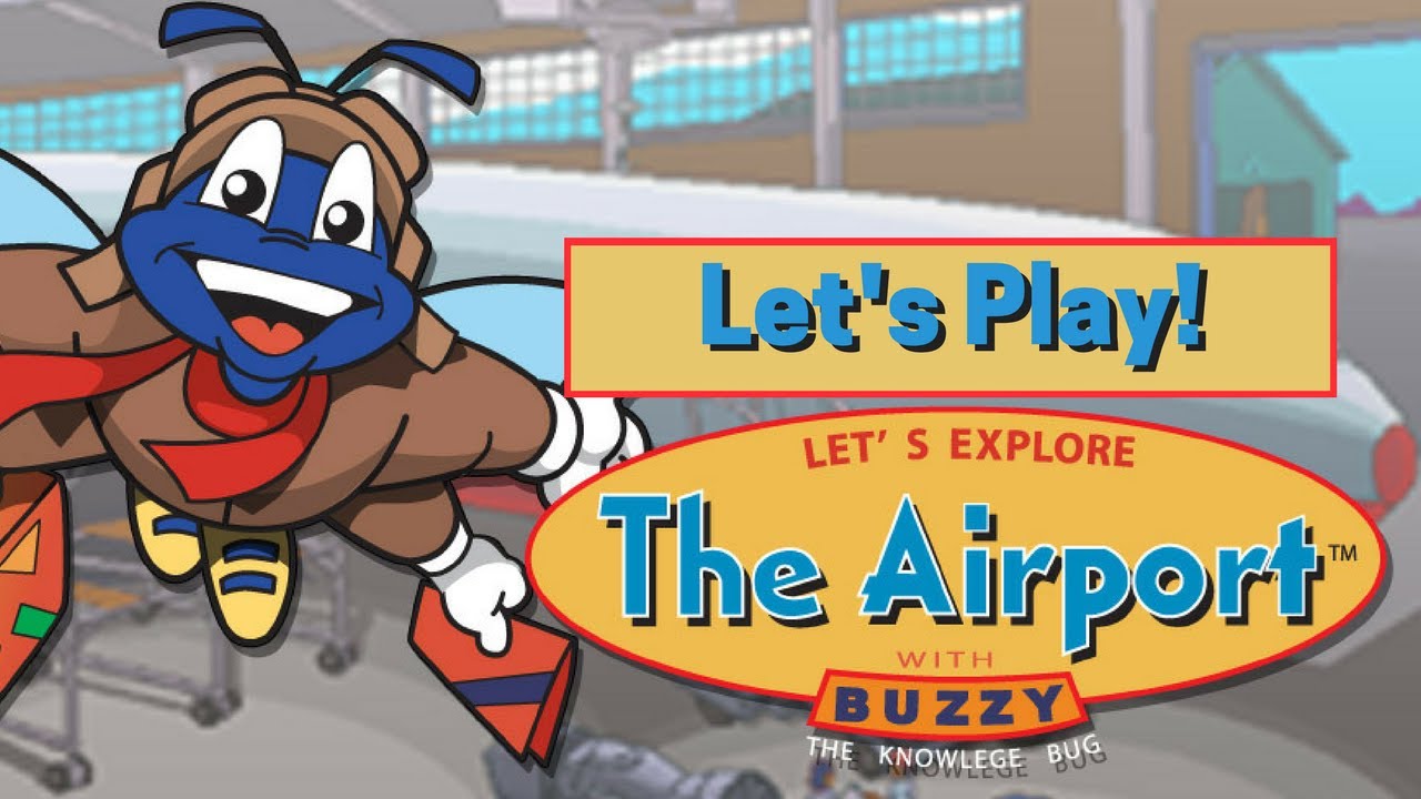 Let's Play! Let's Explore the Airport! - Buzzy The Knowledge Bug! - YouTube