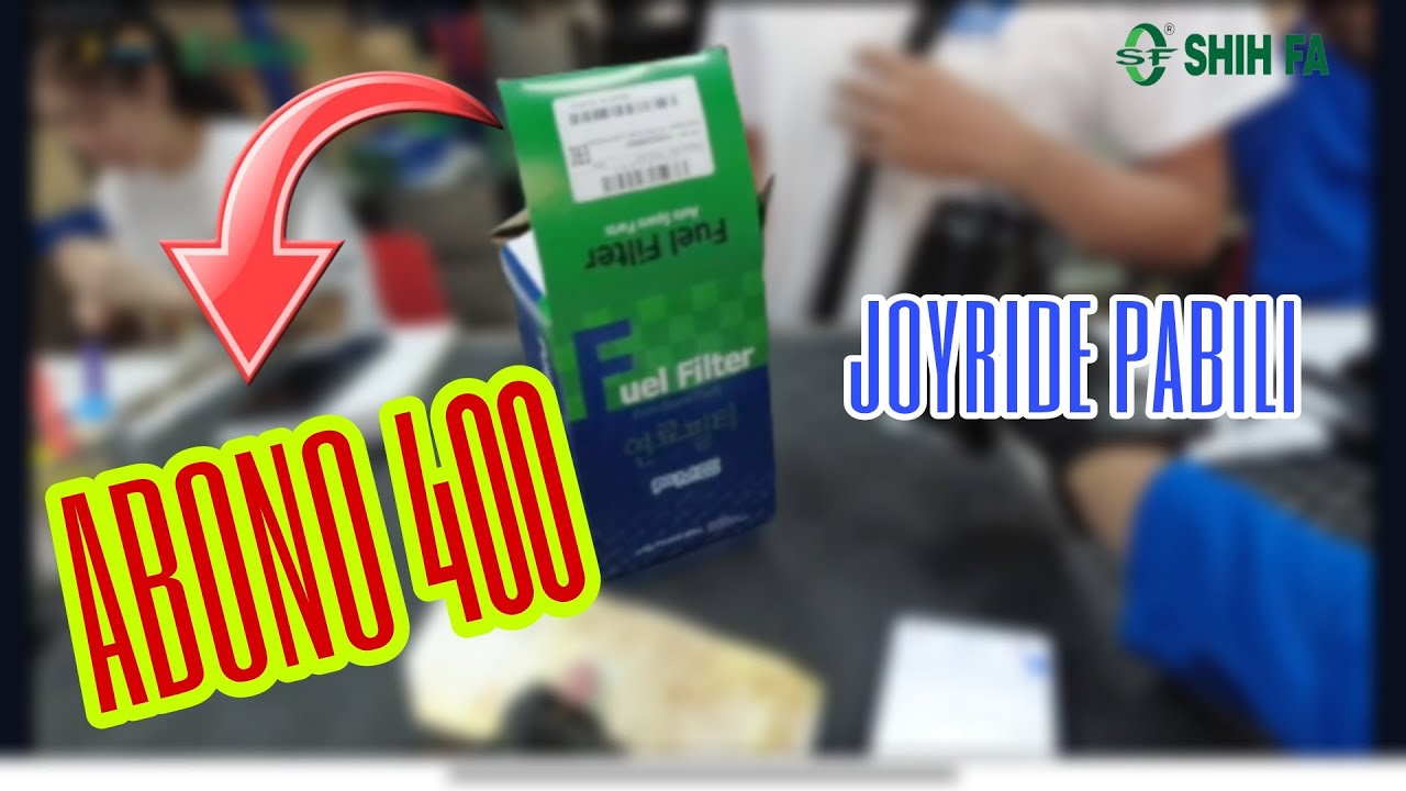 Abono tayo 400 pesos, Joyride pabili #joyridemctaxi #fistbump02 - YouTube