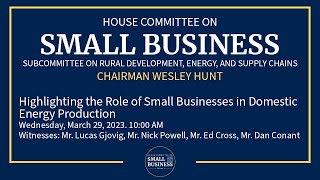 House Small Business Committee Hearings and Meetings Video | Congress ...