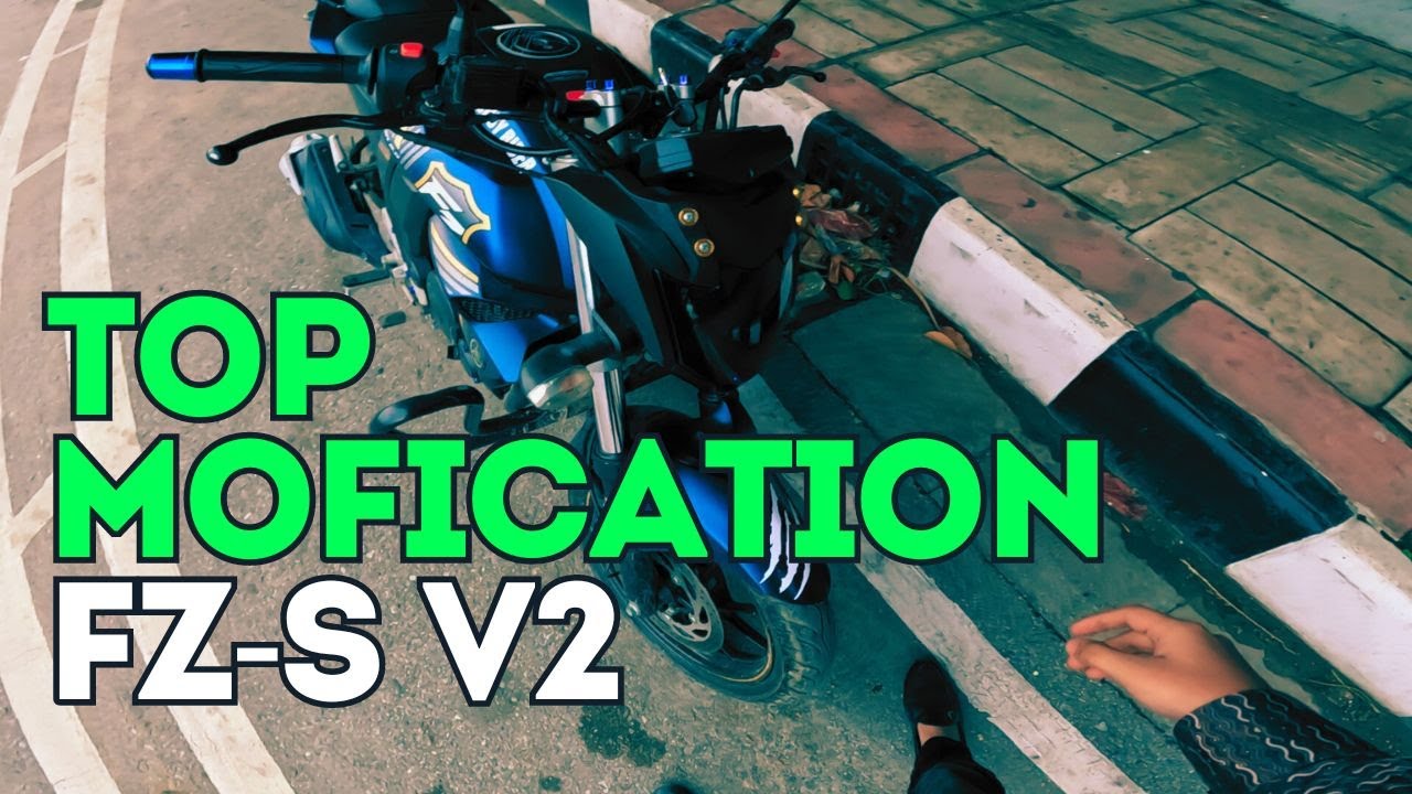 YAMAHA | FZ-S FI V2 MODIFICATION | TOP MODIFICATION IN BD | BUSY RIDER ...