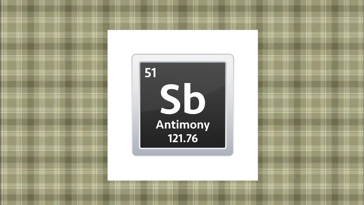 Elemento químico "Antimonio (Sb)" características y datos que debes ...
