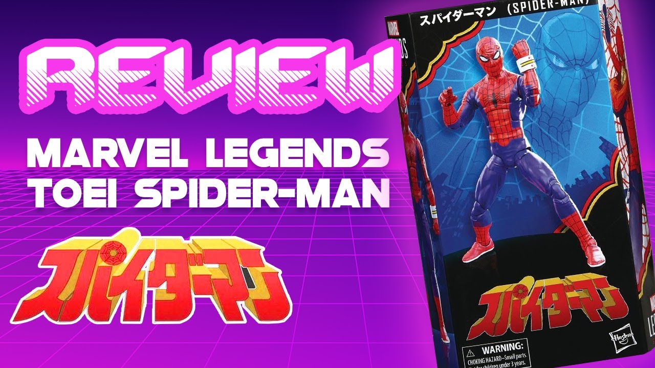 Marvel Legends Toei Japanese Spider-Man Review - YouTube