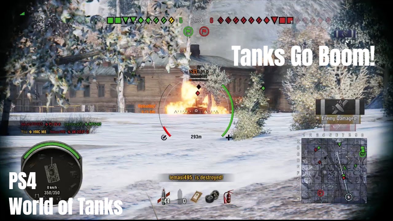 Tanks Go Boom! | World of Tanks | PS4 - YouTube