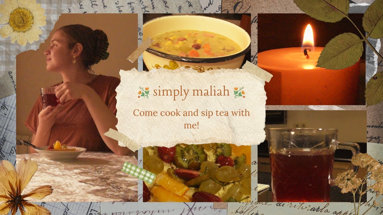 Come Cook and Sip Tea with Me | Introvert Vlog | Slow vlog | Cozy Vlog ...