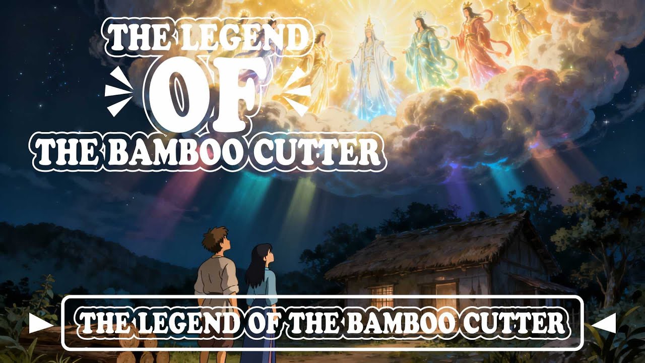 The Legend Of The Bamboo Cutter - Children’s fairy tale - YouTube