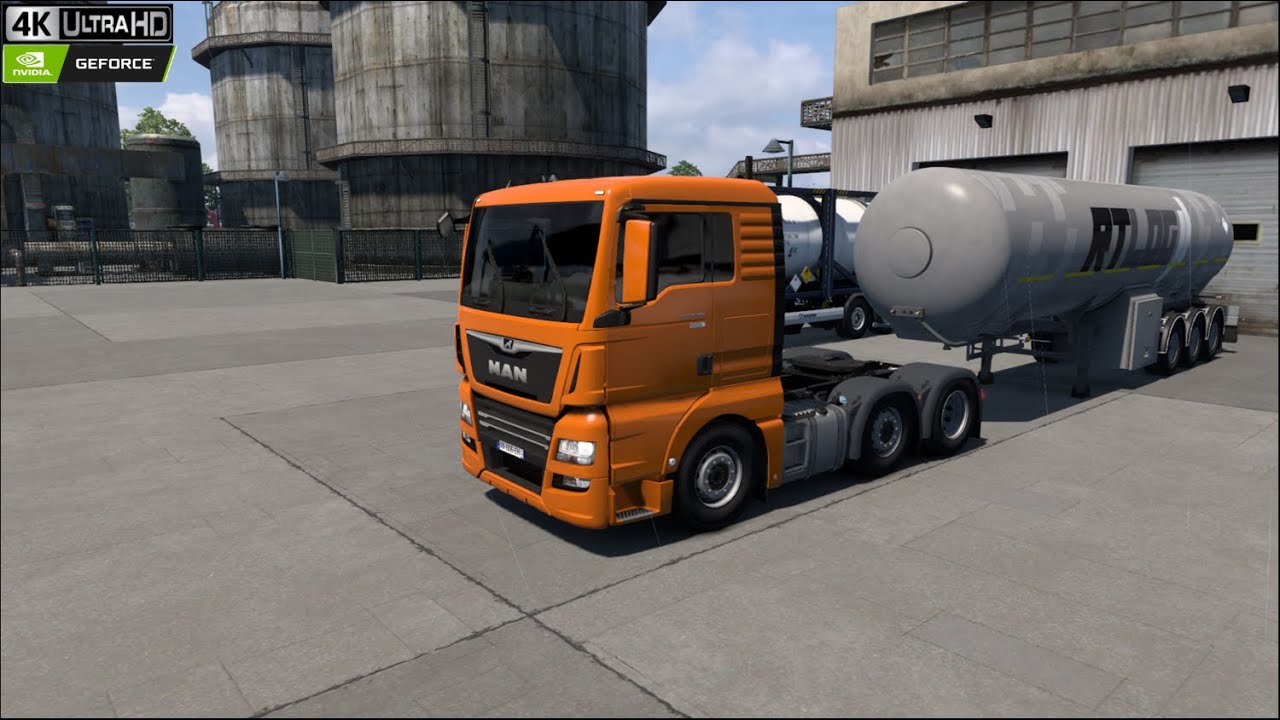 Day & Night Drive MAN TGX vs Harsh Roads and Deadly Weather!💪🔥#ets2# ...