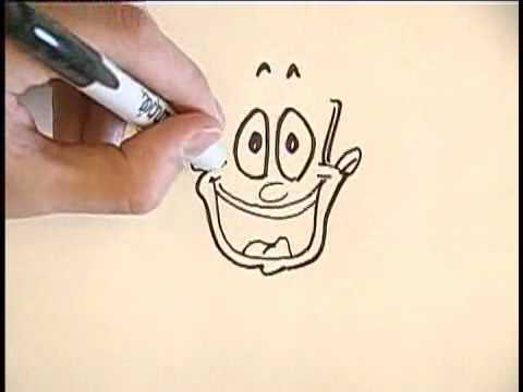 How to Draw Cartoon Expressions : Drawing Cartoon Expressions: Ecstatic ...