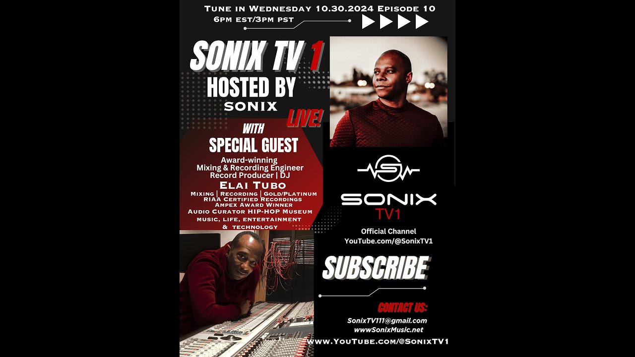 Sonix TV1 Episode 10 | with Guest Elai Tubo - YouTube