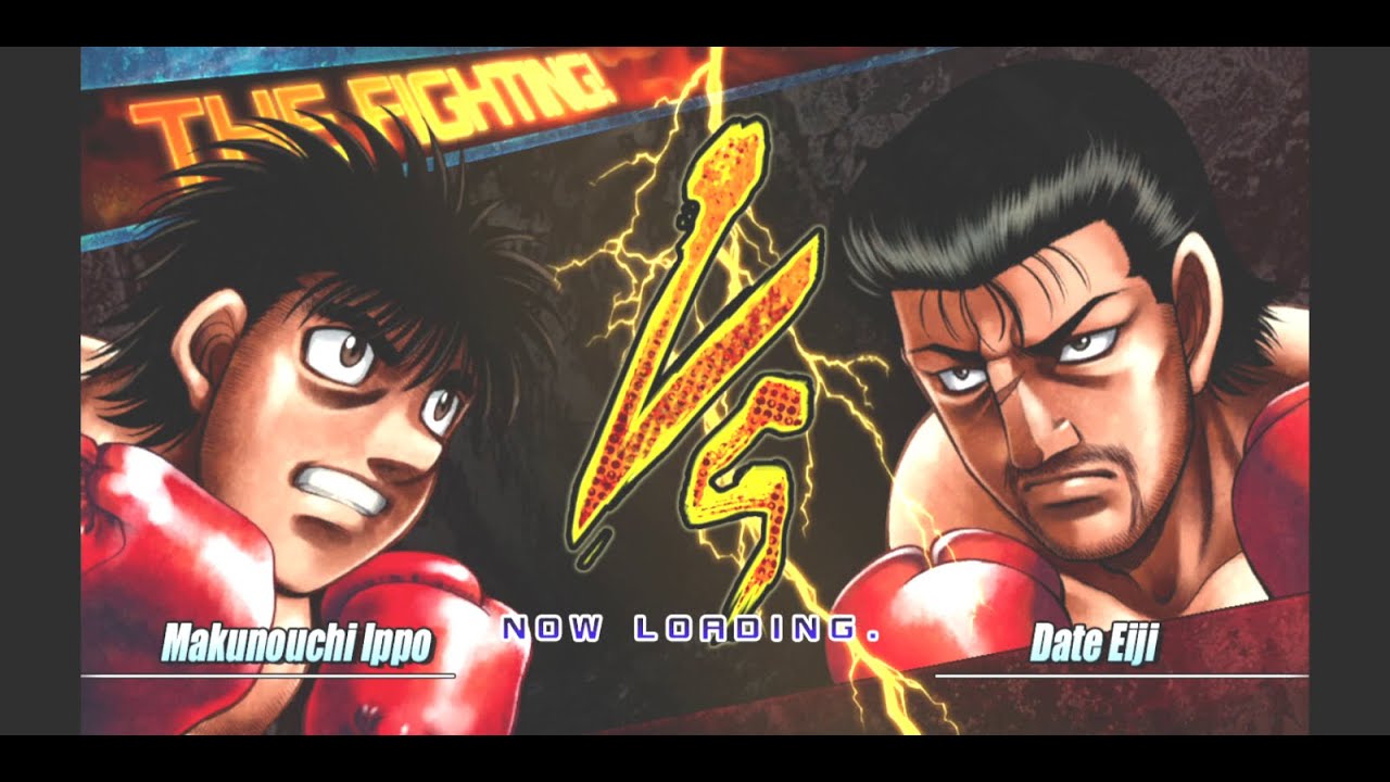Makunouchi Ippo VS. Date Eiji - Hajime no Ippo PS3 English Patch - YouTube